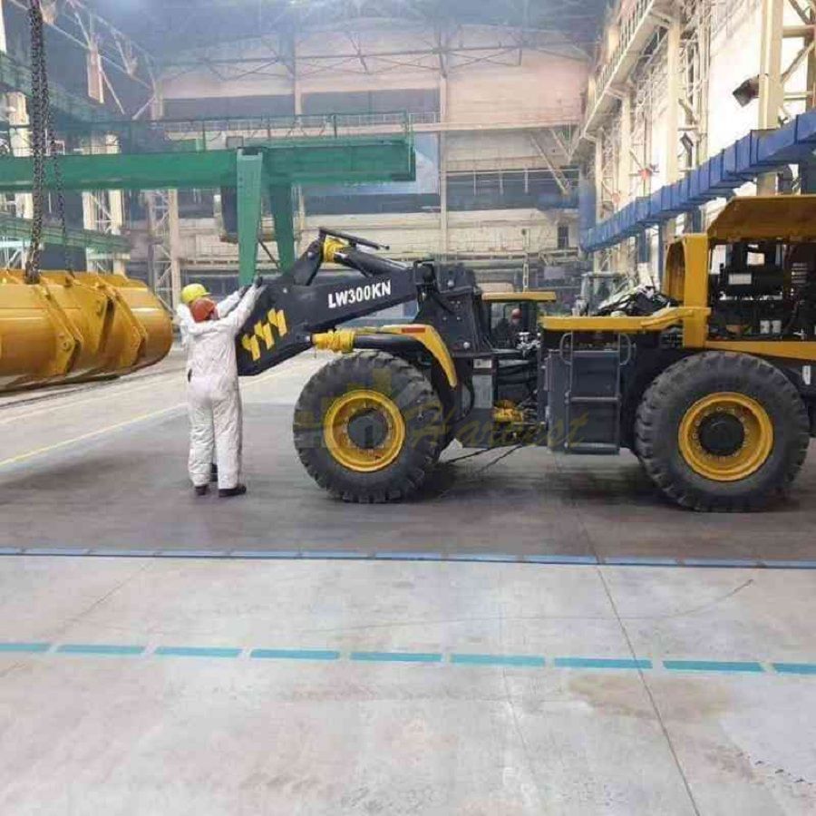 To Uzbekistan-2 Units XCMG 3t LW300KN Wheel Loader for sale